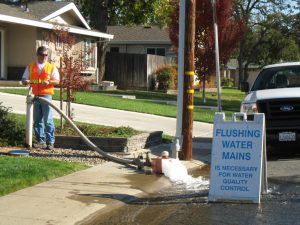 Flushing Mainline Hydrants | Carmichael Water District, CA